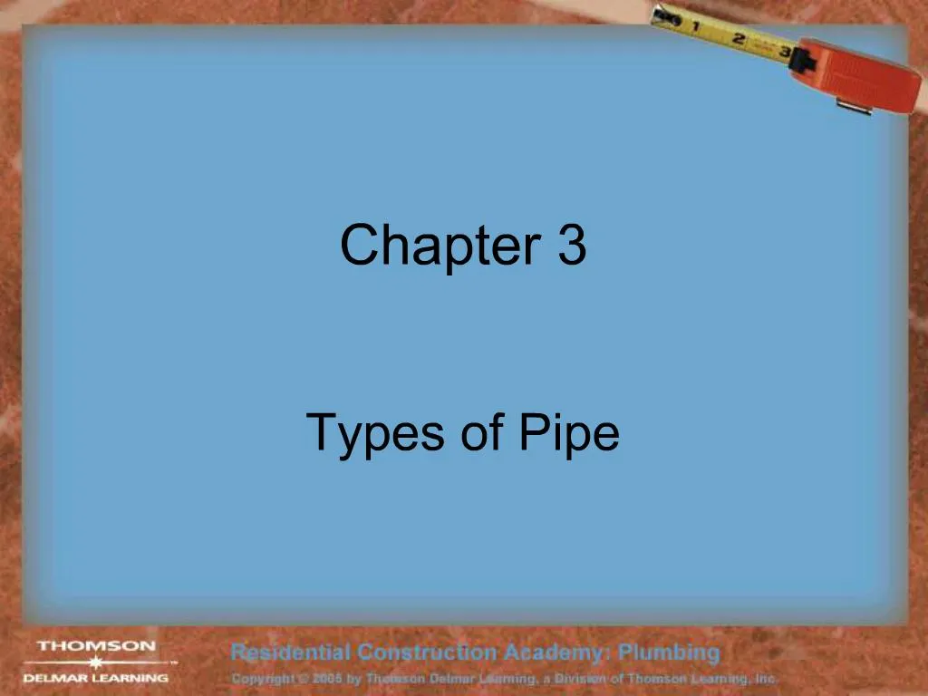 PPT - Types of Pipe PowerPoint Presentation, free download - ID:477451