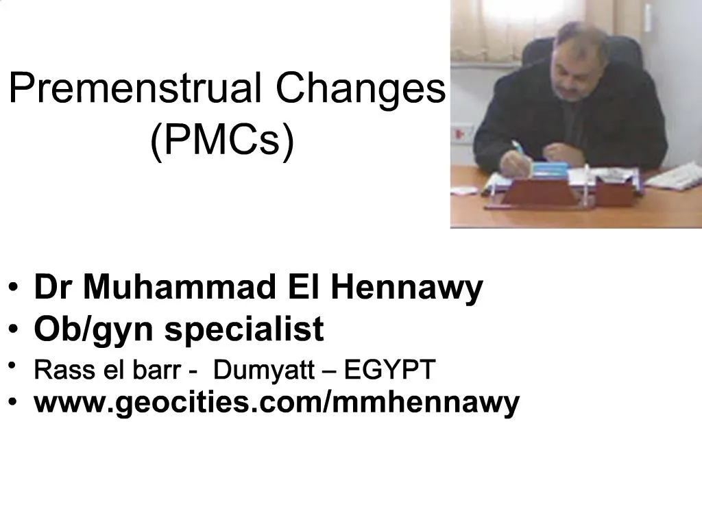 PPT - Premenstrual Changes PMCs PowerPoint Presentation, free download ...