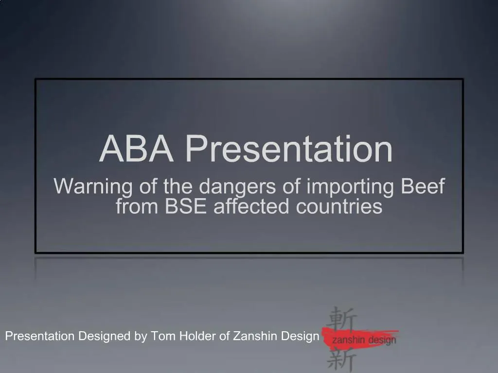 PPT - ABA Presentation PowerPoint Presentation, free download - ID:482995
