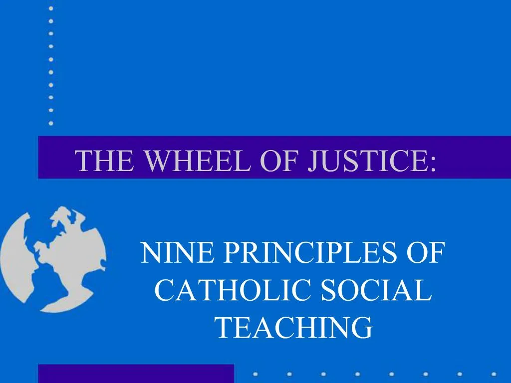 PPT - THE WHEEL OF JUSTICE: PowerPoint Presentation, free download - ID ...
