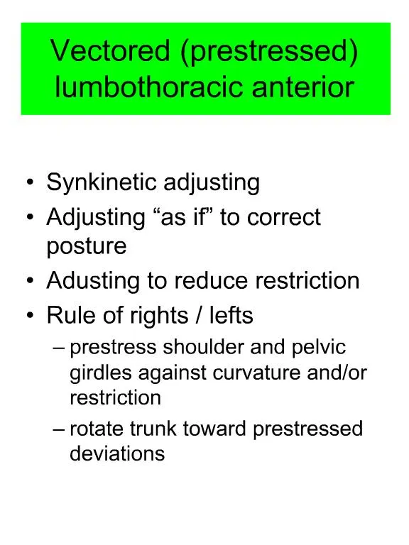 PPT - Vectored prestressed lumbothoracic anterior PowerPoint ...