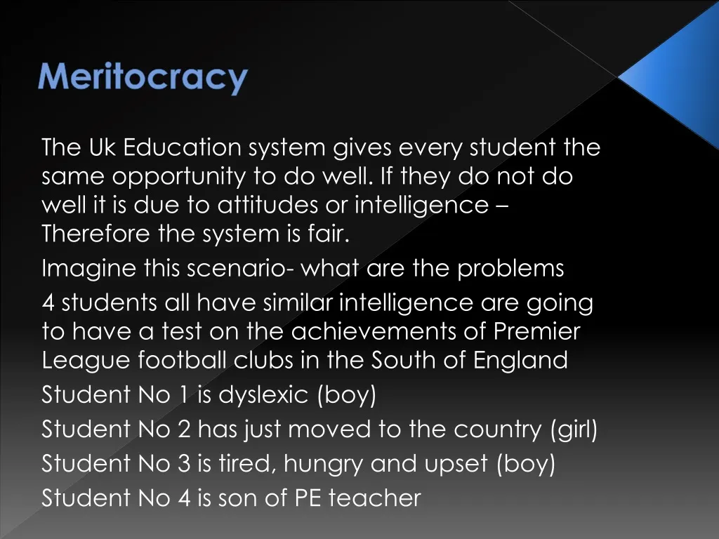 PPT - Meritocracy PowerPoint Presentation, free download - ID:485700