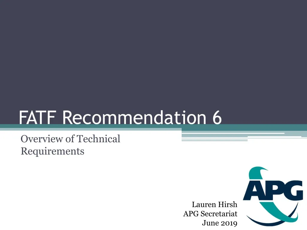 PPT - FATF Recommendation 6 PowerPoint Presentation, free download - ID ...