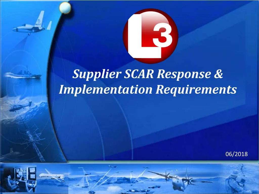 PPT - Supplier SCAR Response & Implementation Requirements PowerPoint ...