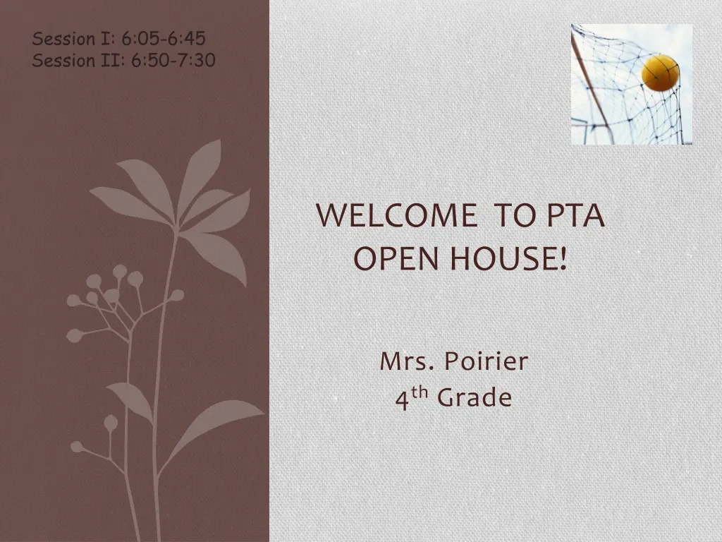 PPT - Welcome to PTA Open House! PowerPoint Presentation, free download ...