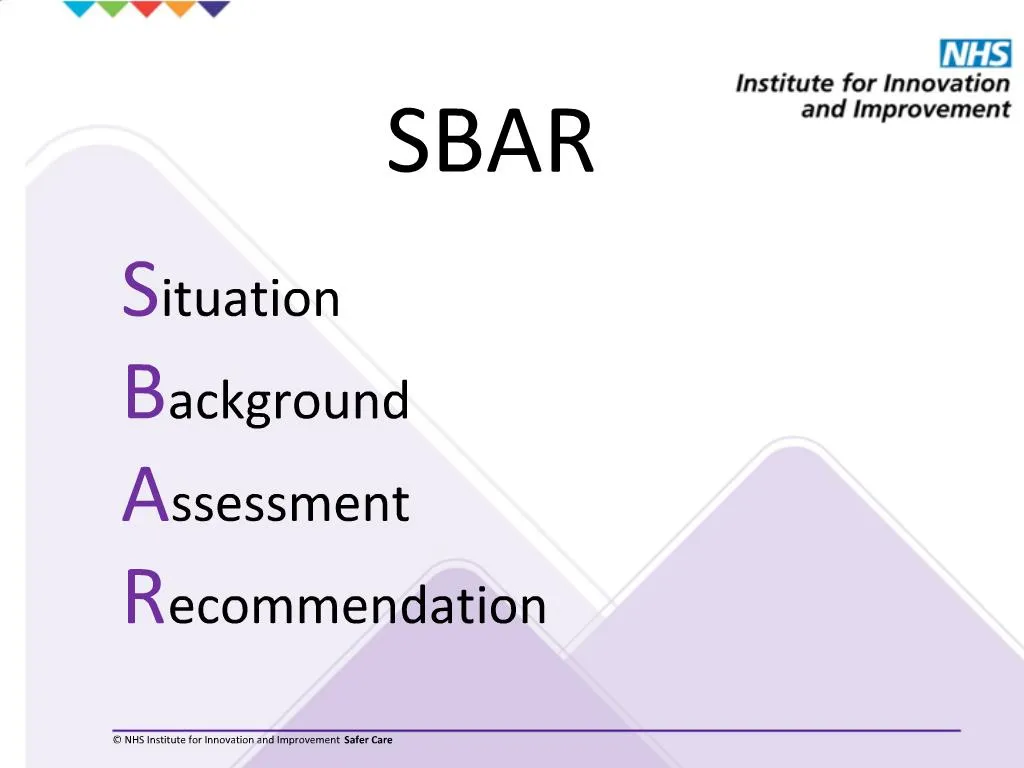 PPT - What is SBAR PowerPoint Presentation, free download - ID:503826