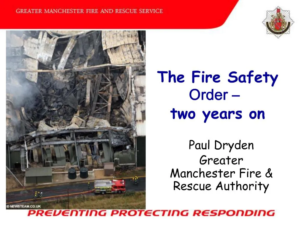 PPT - The Fire Safety Order two years on PowerPoint Presentation, free ...