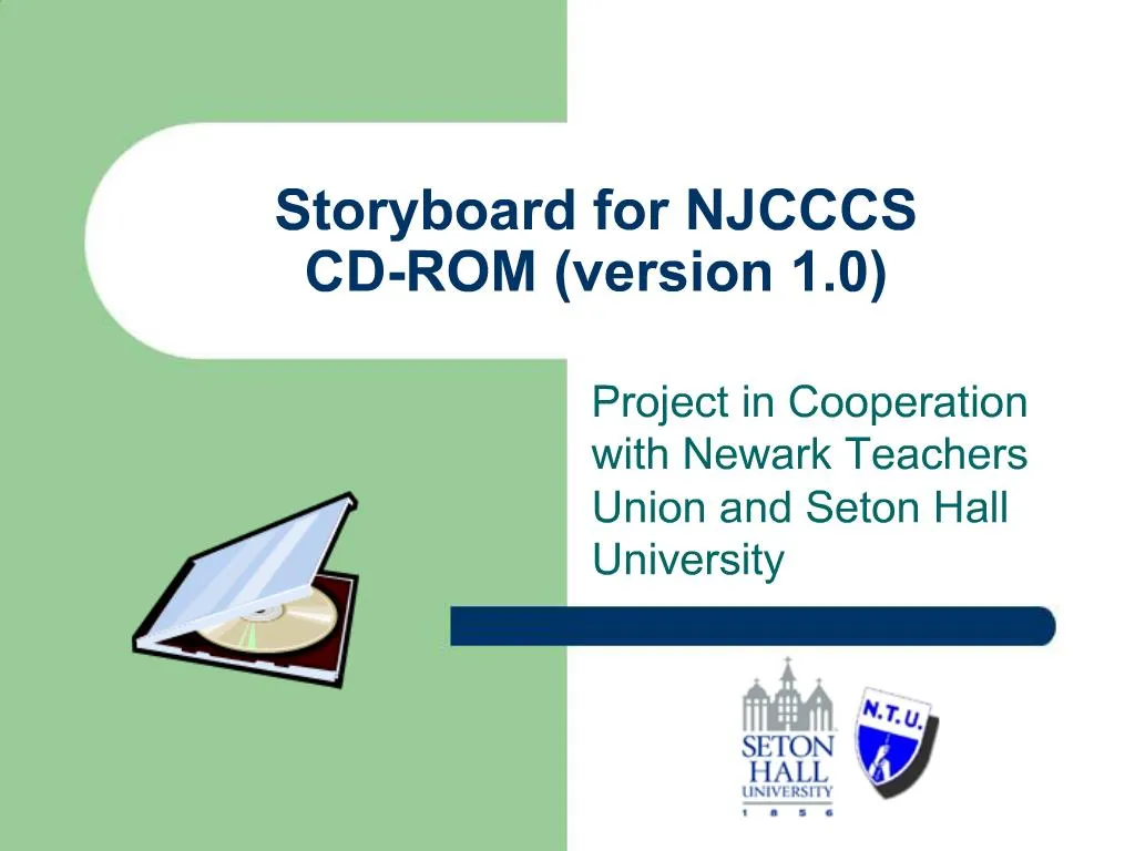 PPT - Storyboard for NJCCCS CD-ROM version 1.0 PowerPoint Presentation ...