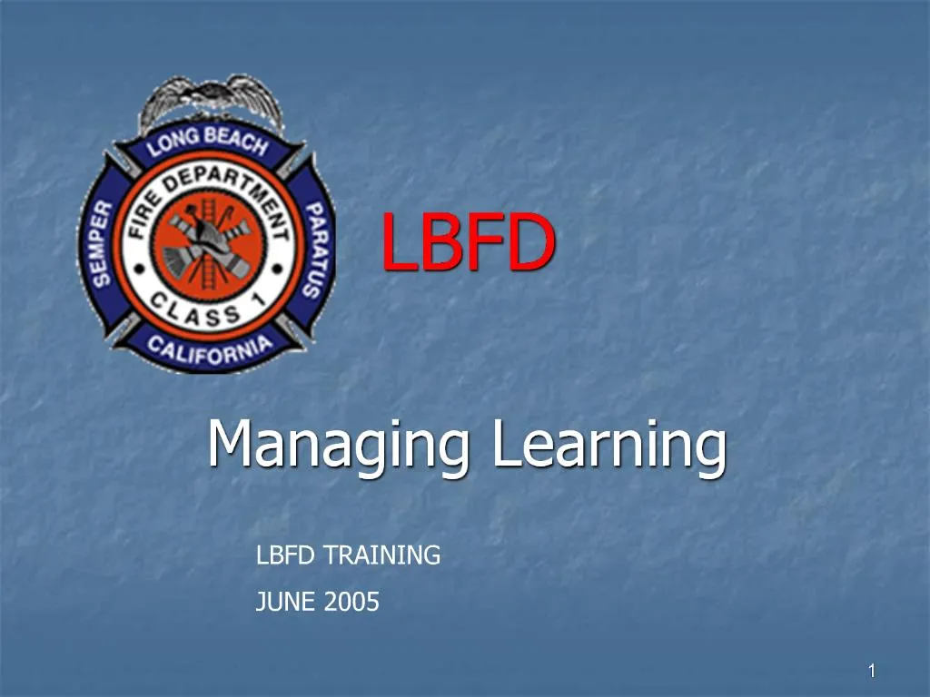 PPT - LBFD PowerPoint Presentation, free download - ID:509733