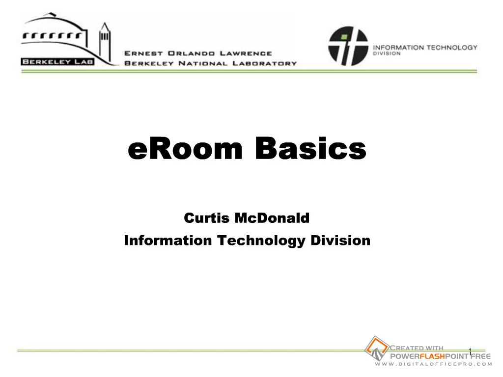 PPT - eRoom Basics PowerPoint Presentation, free download - ID:51018