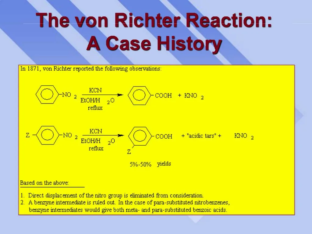 PPT - The von Richter Reaction: A Case History PowerPoint Presentation ...