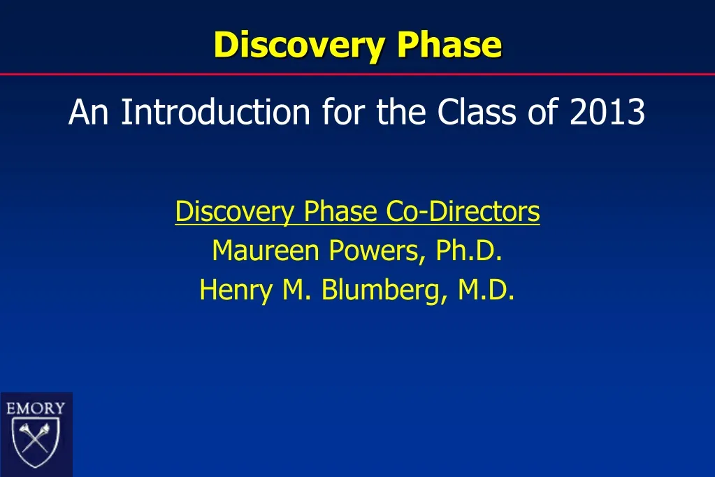 PPT - Discovery Phase PowerPoint Presentation, free download - ID:510472