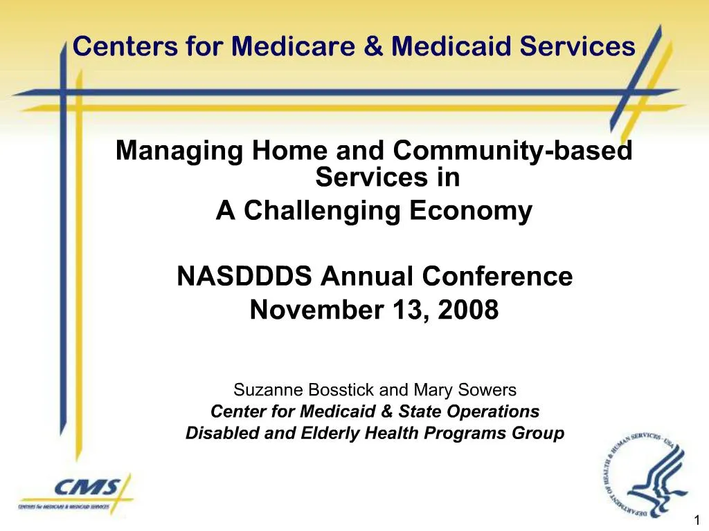 PPT - Centers for Medicare Medicaid Services PowerPoint Presentation ...