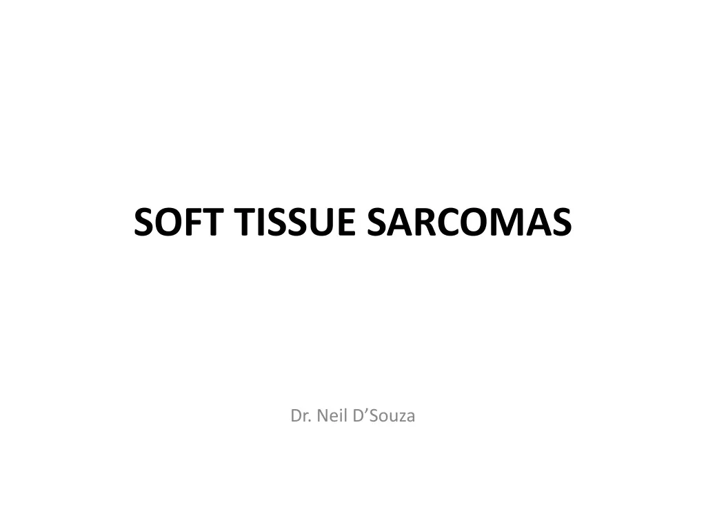 PPT - SOFT TISSUE SARCOMAS PowerPoint Presentation, free download - ID ...