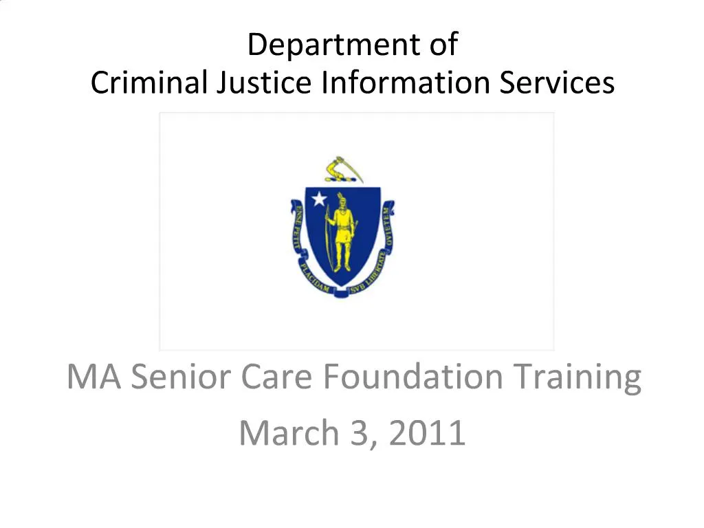 PPT - Department of Criminal Justice Information Services PowerPoint ...