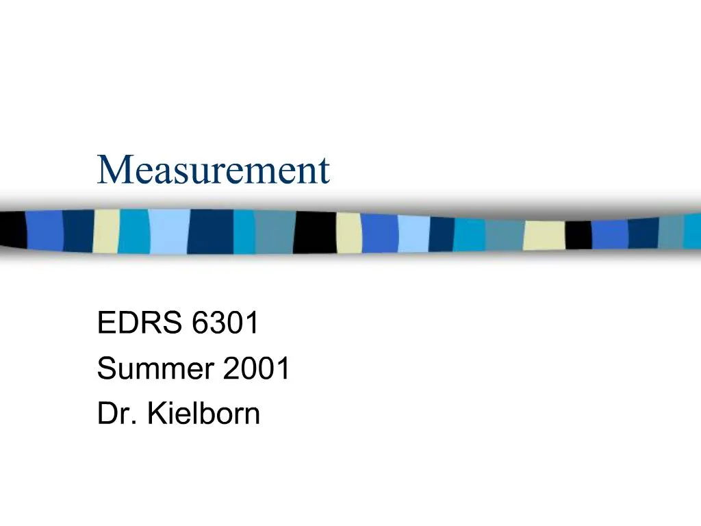 PPT - Measurement PowerPoint Presentation, free download - ID:533355