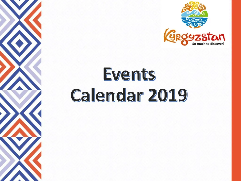 PPT - Events Calendar 2019 PowerPoint Presentation, free download - ID ...