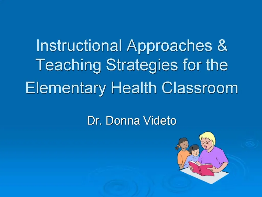 PPT - Instructional Approaches Teaching Strategies for the Elementary ...
