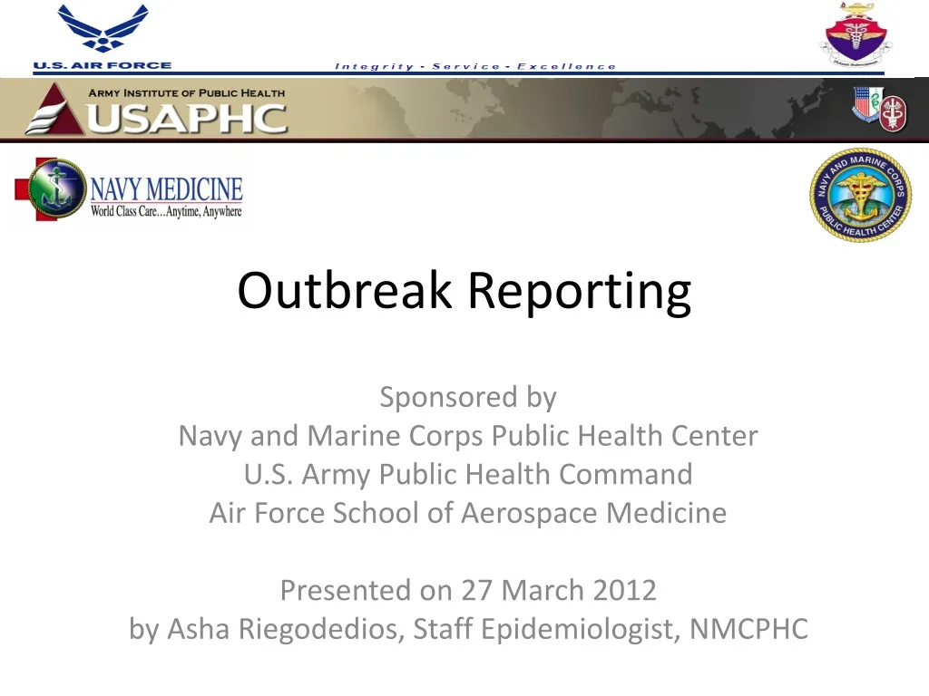 PPT - Outbreak Reporting PowerPoint Presentation, free download - ID:550612