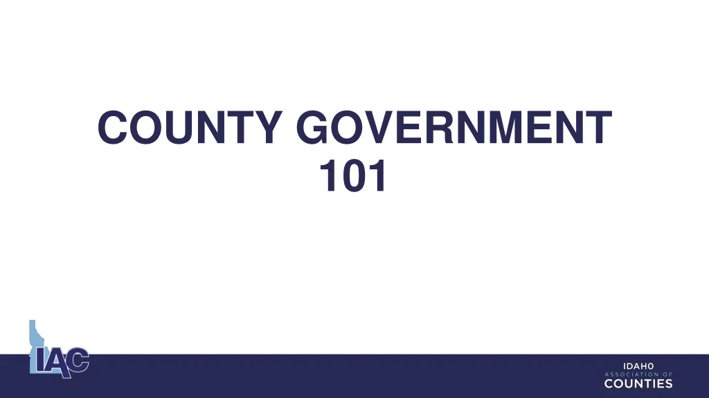 PPT - County Government 101 PowerPoint Presentation, free download - ID ...