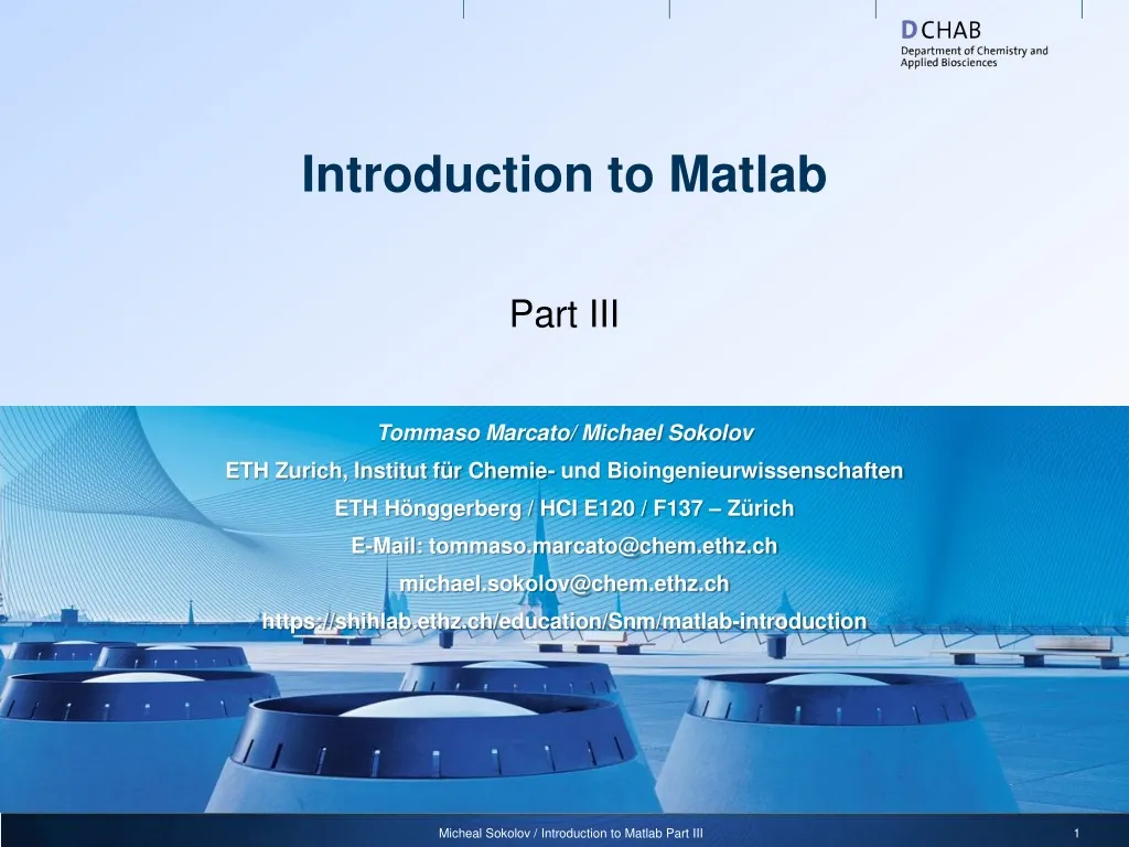 PPT - Introduction to Matlab PowerPoint Presentation, free download ...