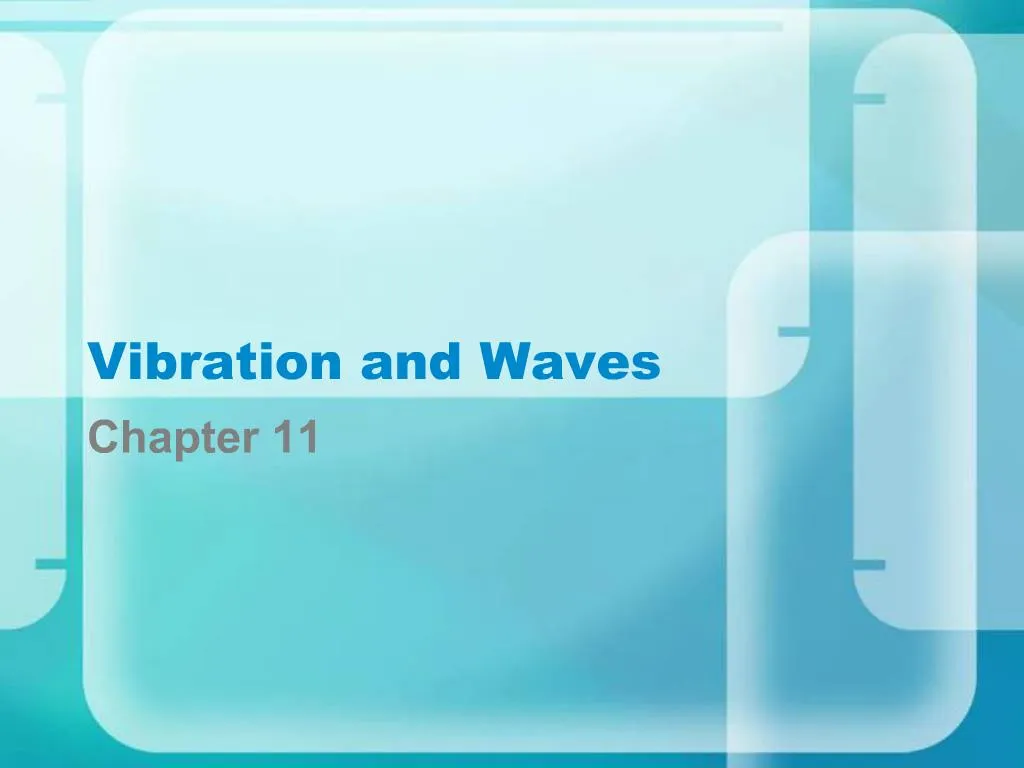 PPT - Vibration and Waves PowerPoint Presentation, free download - ID ...