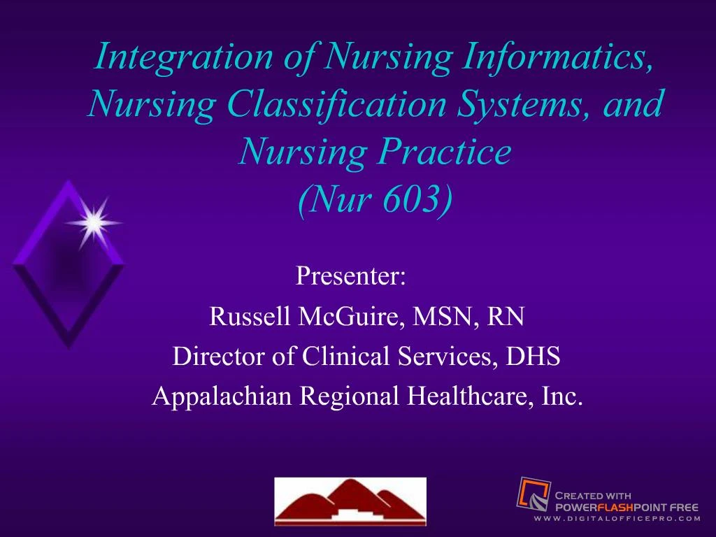 PPT - Integration of Nursing Informatics PowerPoint Presentation, free ...