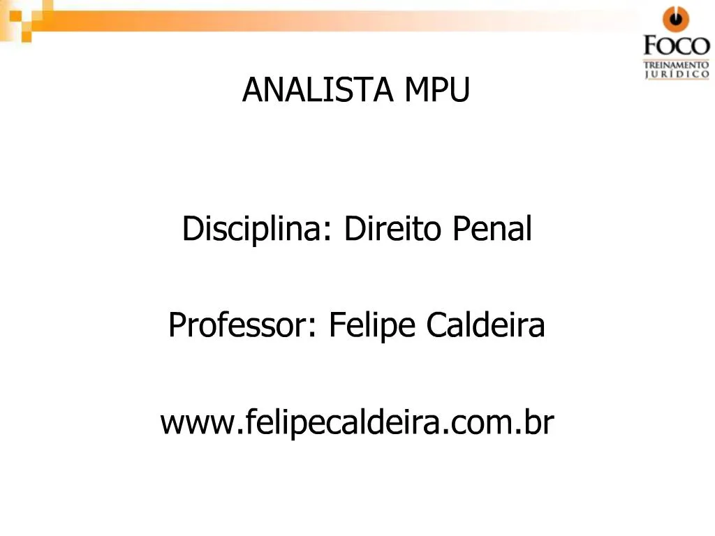 PPT - ANALISTA MPU PowerPoint Presentation, free download - ID:586663