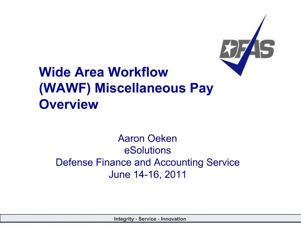 PPT - Wide Area Workflow WAWF Miscellaneous Pay Overview PowerPoint ...