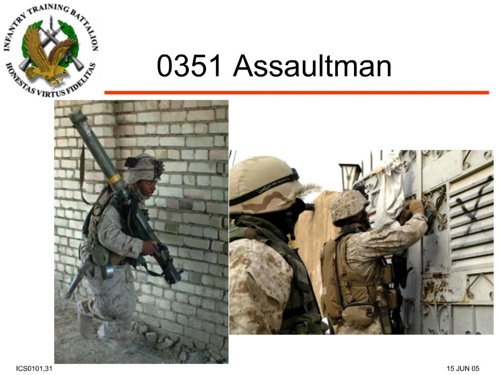 PPT - 0351 Assaultman PowerPoint Presentation, free download - ID:597704
