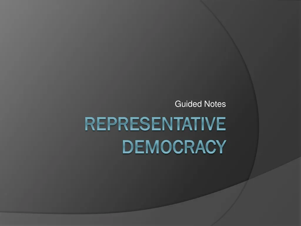 PPT - Representative Democracy PowerPoint Presentation, free download ...