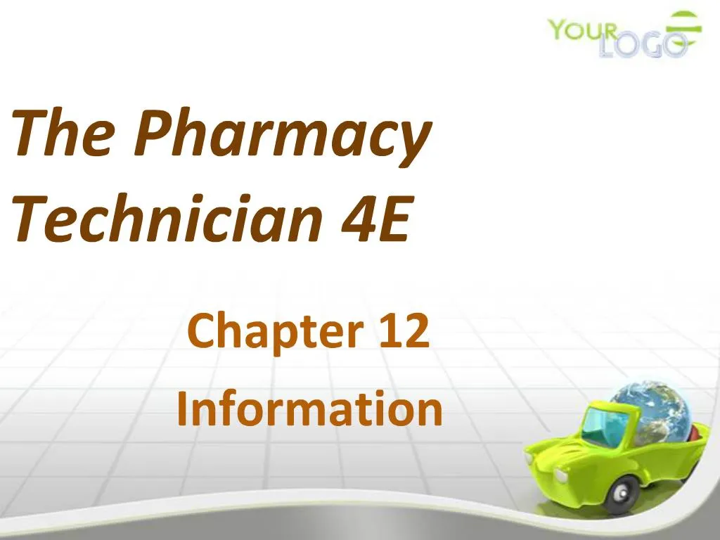 PPT - The Pharmacy Technician 4E PowerPoint Presentation, free download ...