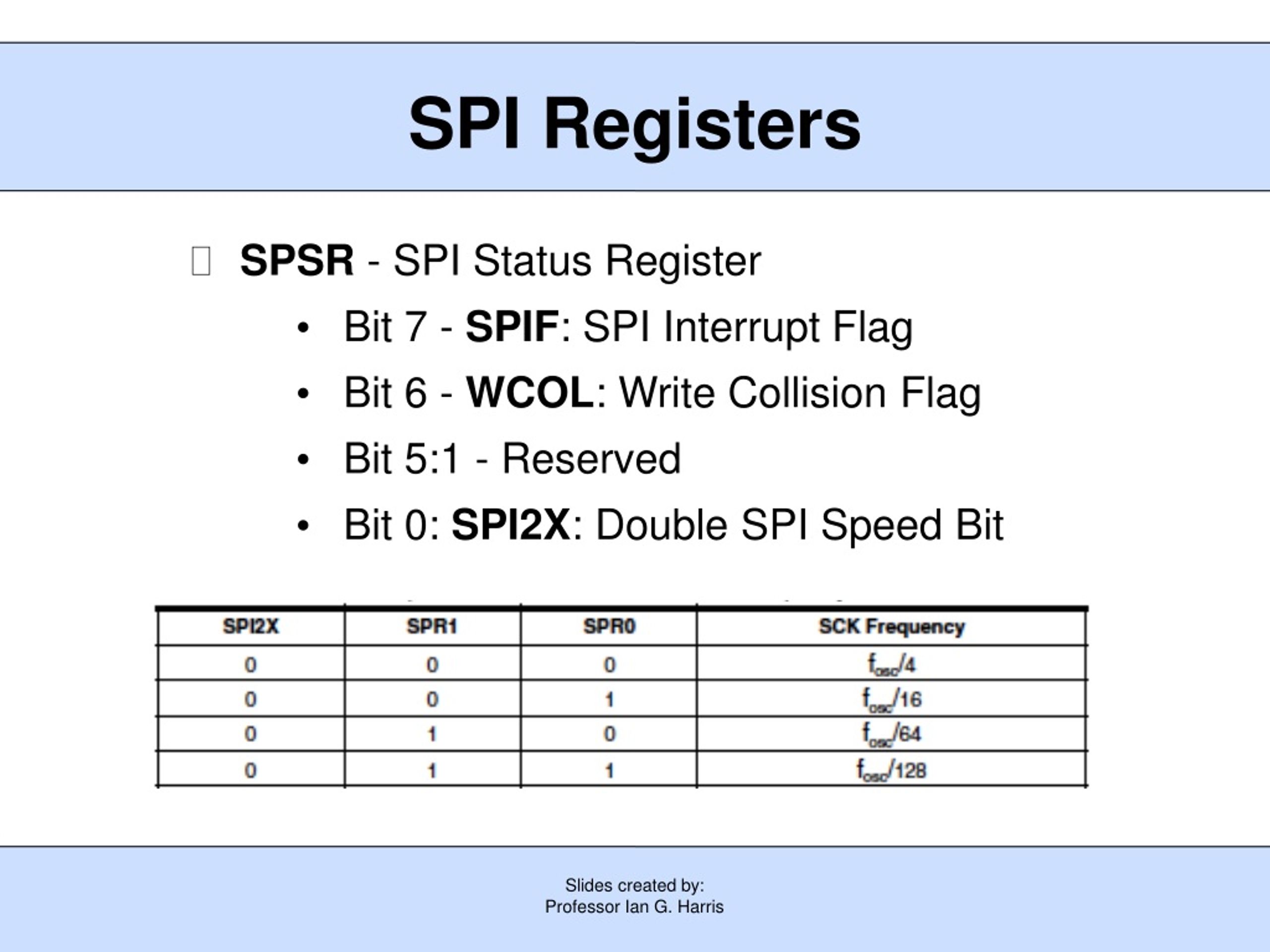 PPT - SPI on the ATmega PowerPoint Presentation, free download - ID:603277