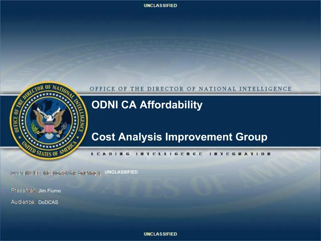 PPT - ODNI CA Affordability PowerPoint Presentation, free download - ID ...