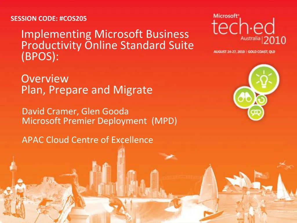 PPT - Implementing Microsoft Business Productivity Online Standard ...