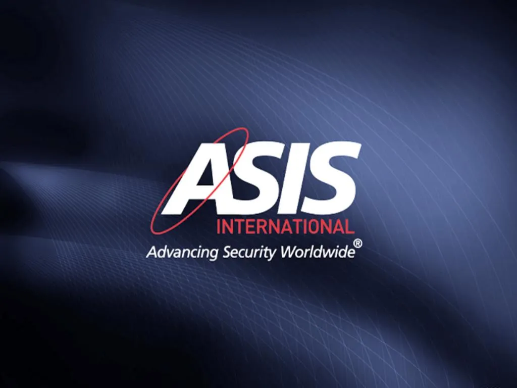 PPT - ASIS Foundation PowerPoint Presentation, free download - ID:609311