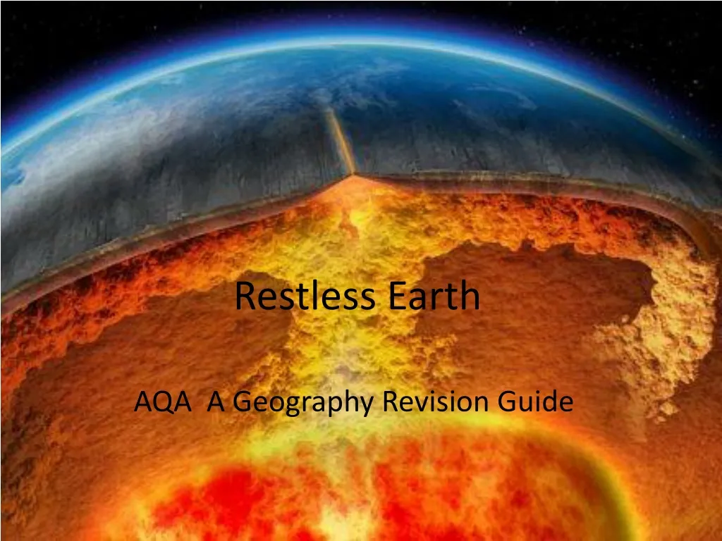 PPT - Restless Earth PowerPoint Presentation, free download - ID:617567