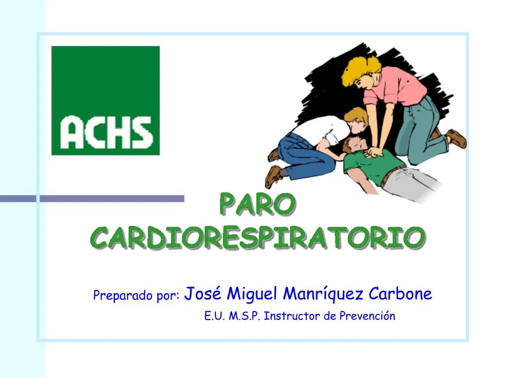 PPT - PARO CARDIORESPIRATORIO PowerPoint Presentation, free download ...