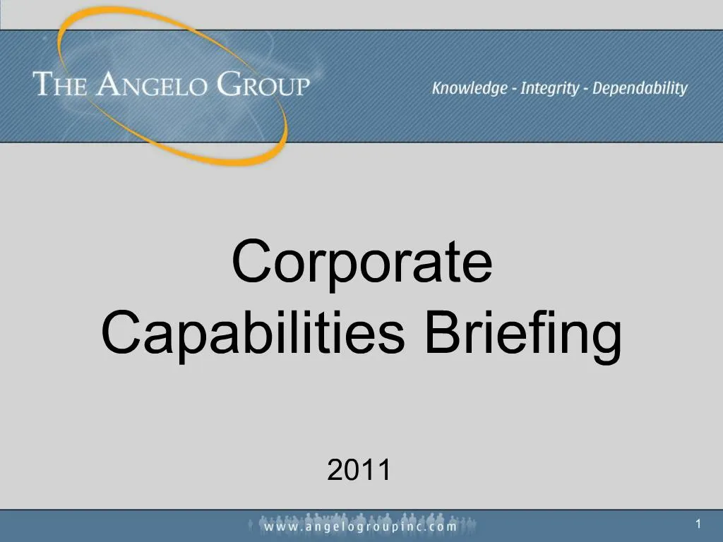 PPT - Corporate Capabilities Briefing PowerPoint Presentation, free ...