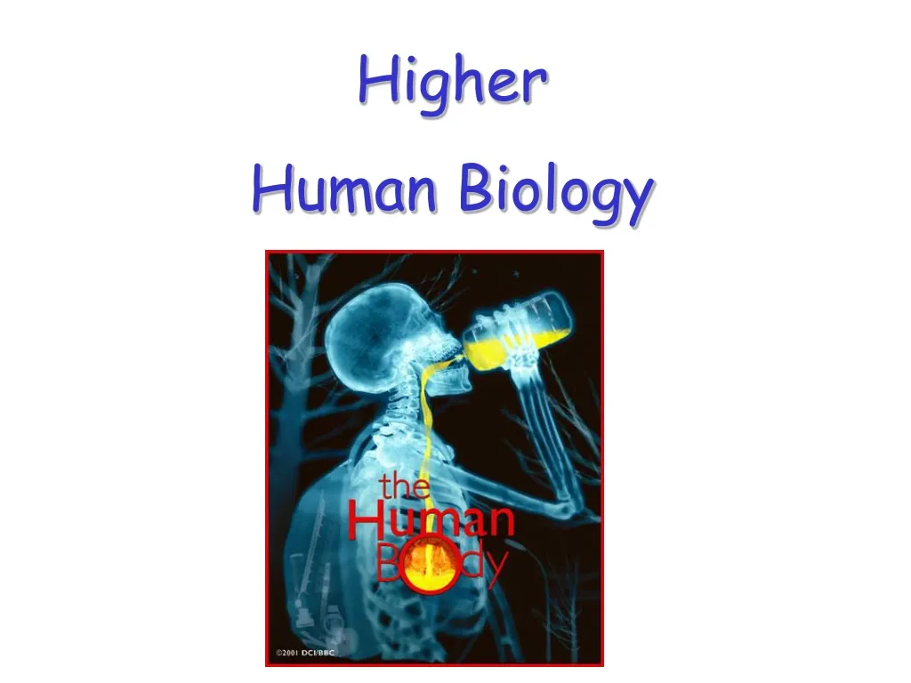 PPT - Higher Human Biology PowerPoint Presentation, free download - ID ...