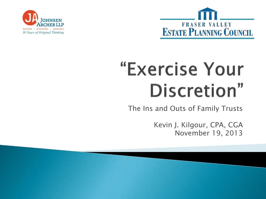 PPT - “Exercise Your Discretion” PowerPoint Presentation, free download ...