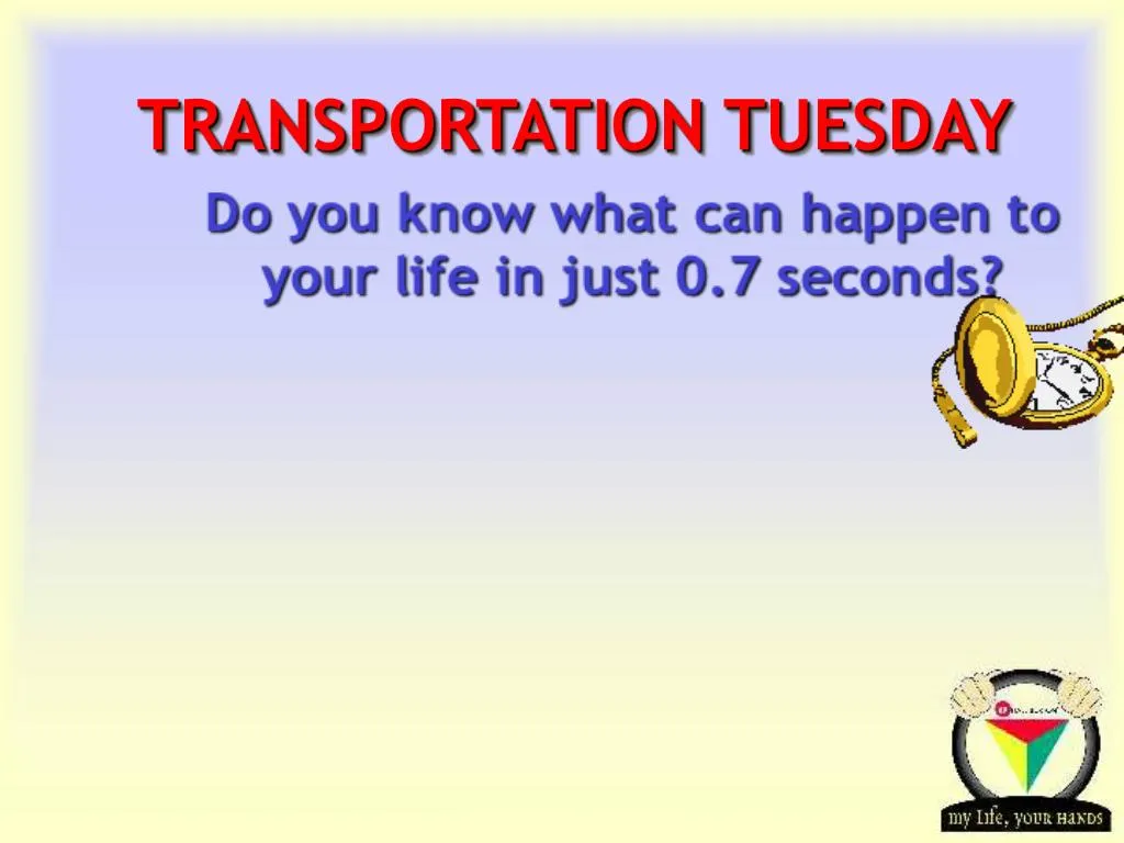PPT - TRANSPORTATION TUESDAY PowerPoint Presentation, free download ...