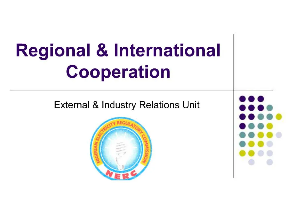 PPT - Regional International Cooperation PowerPoint Presentation, free ...