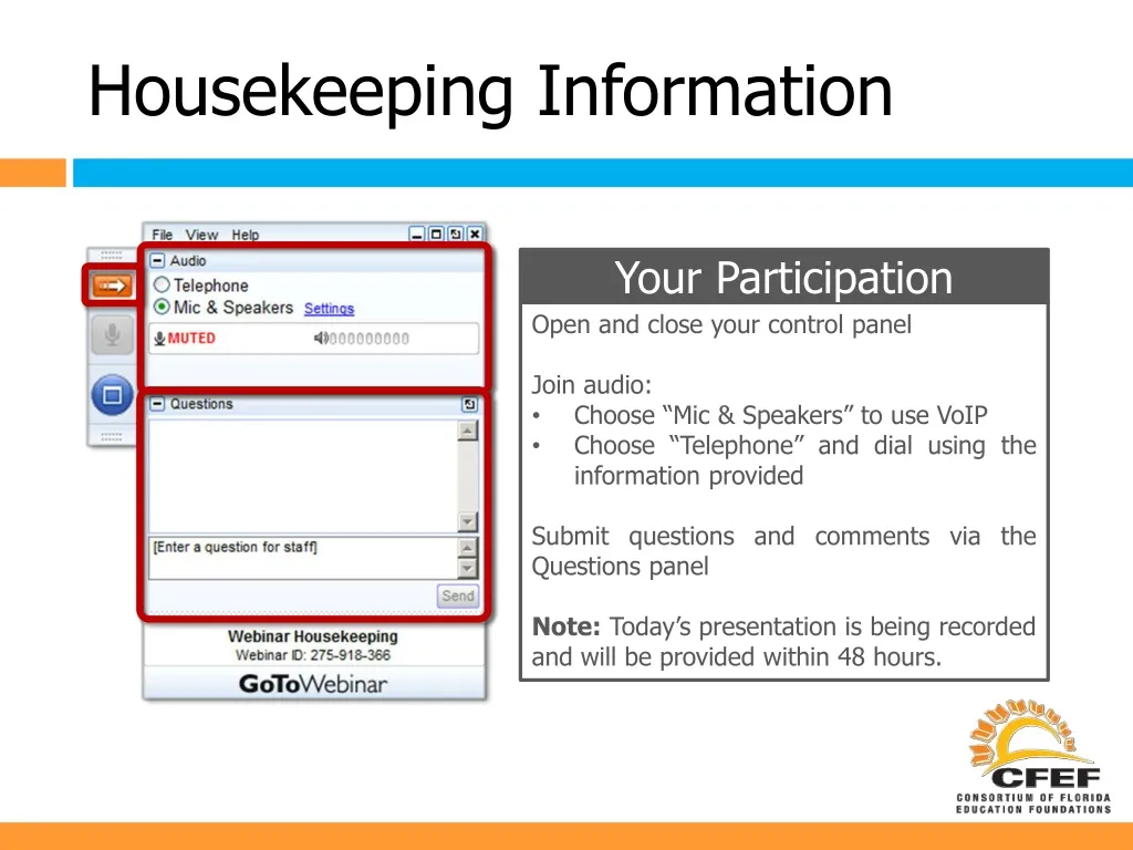 PPT - Housekeeping Information PowerPoint Presentation, free download ...