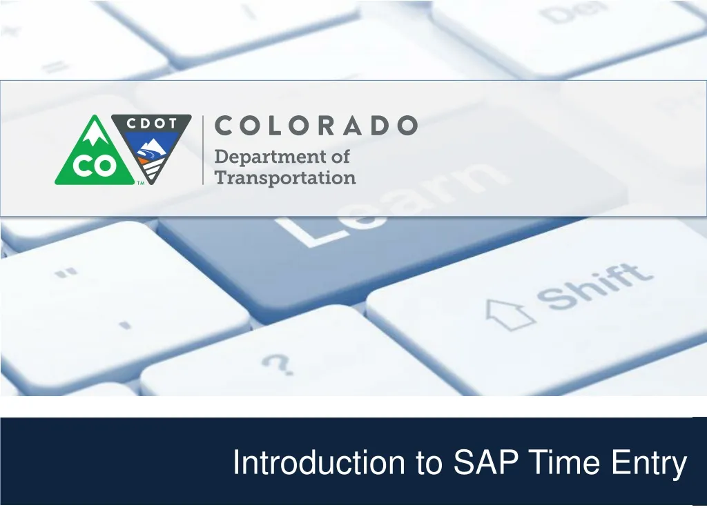 PPT - Introduction to SAP Time Entry PowerPoint Presentation, free ...