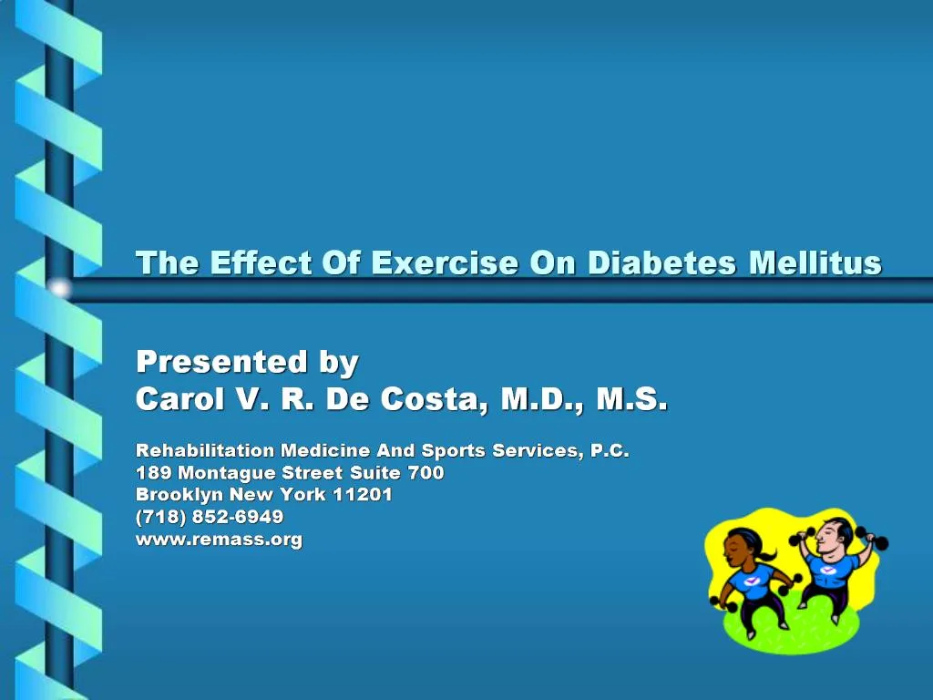 PPT - The Effect Of Exercise On Diabetes Mellitus PowerPoint ...