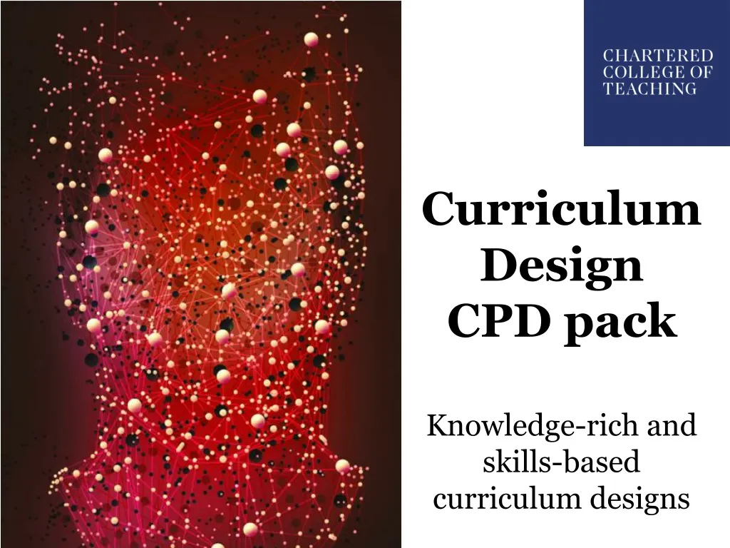 PPT - Curriculum Design CPD Pack A Knowledge-rich or Skills-based ...