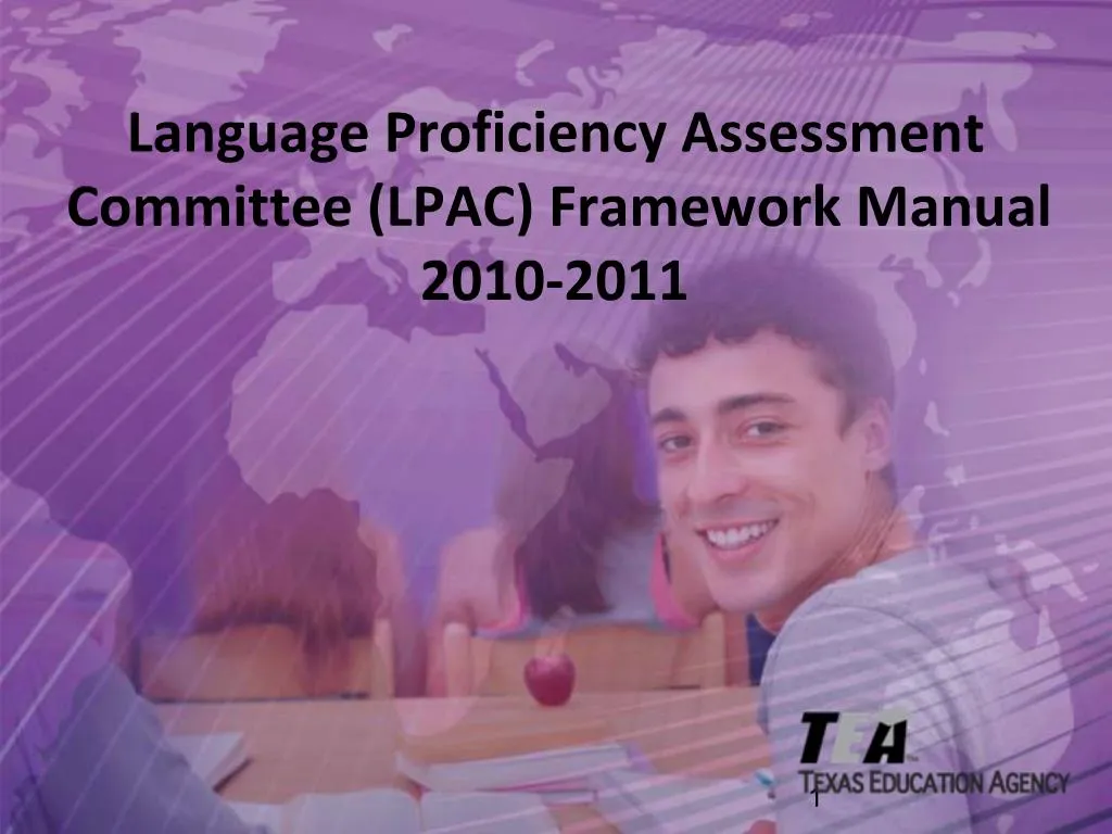PPT - Language Proficiency Assessment Committee LPAC Framework Manual ...