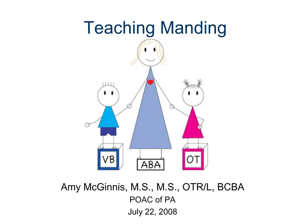 PPT - Teaching Manding PowerPoint Presentation, free download - ID:661711