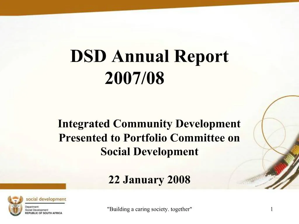 PPT - DSD Annual Report 2007 PowerPoint Presentation, free download ...
